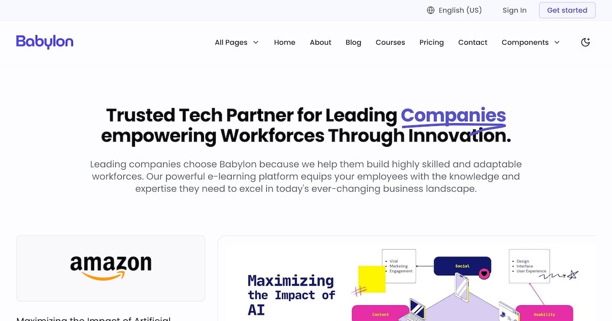 Trusted Tech Partner for Leading Companies empowering Workforces Through Innovation - Babylon