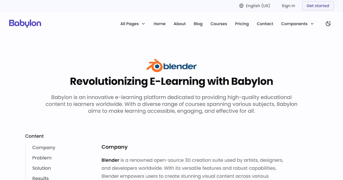 Revolutionizing E-Learning with Babylon - Babylon